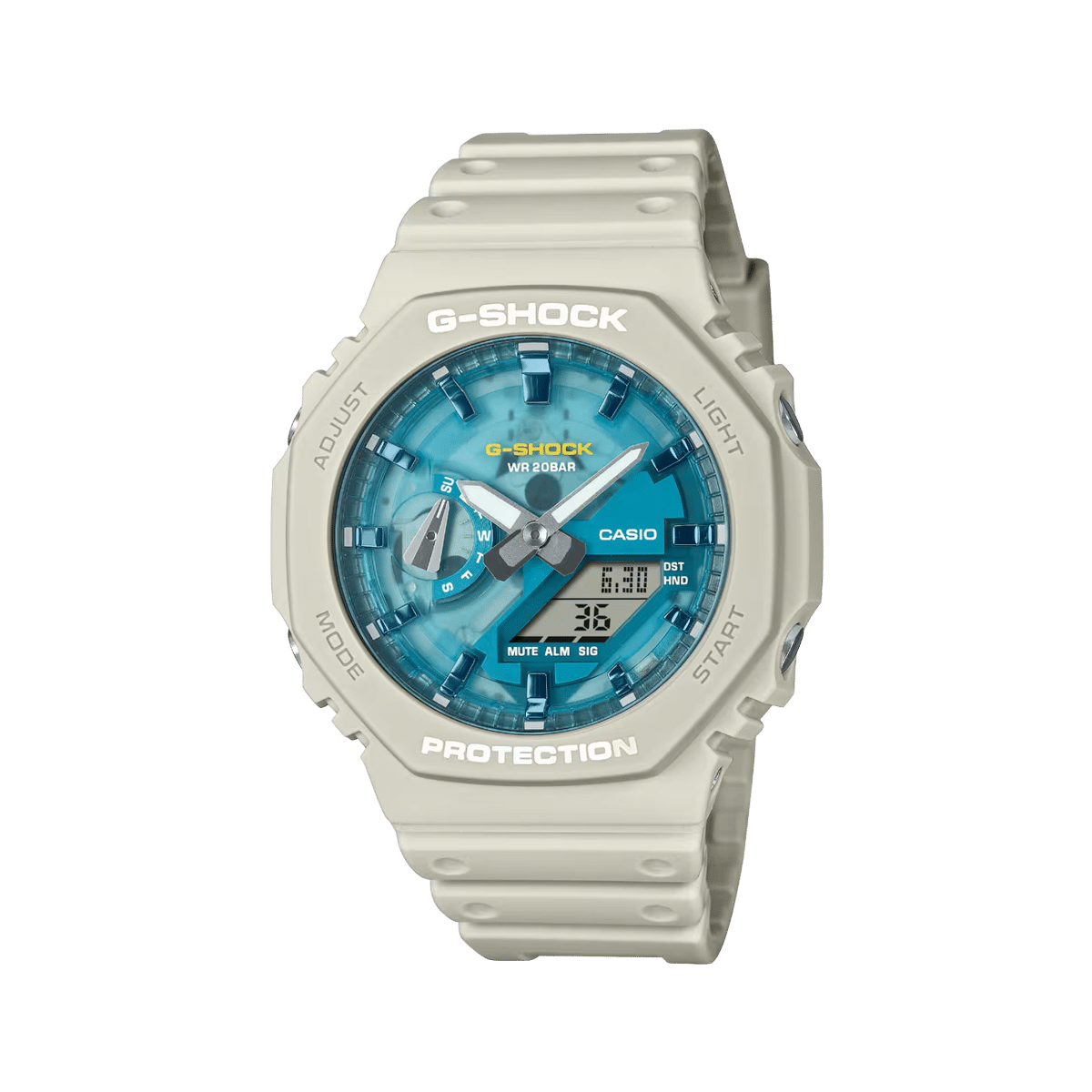 Casio Classic GA-2100 Series - GA-2100AS-5AER - Tusen Tikk